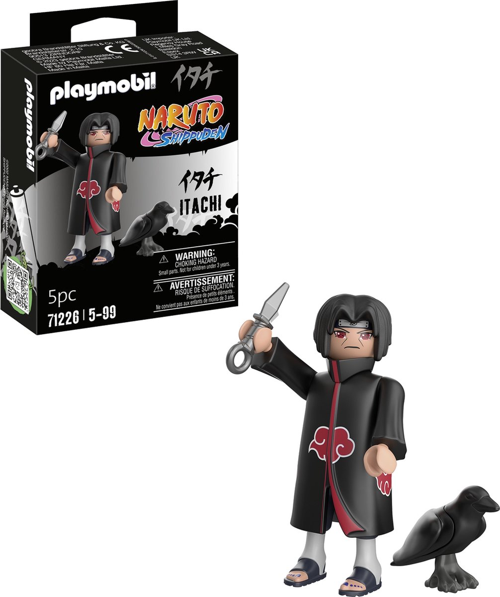 PLAYMOBIL Naruto Itachi Akatsuki - 71226 | bol