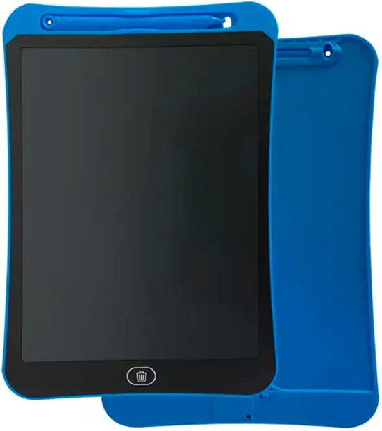 LCD-tekentablet voor kinderen "Blauw" 12 inch kleurenscherm ...