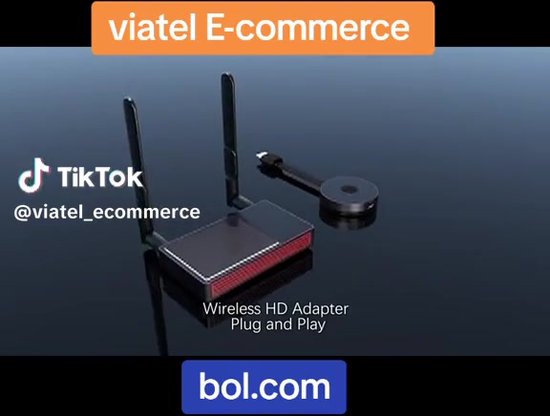 Viatel 4K long range Wireless HD Transmitter ReceiverWireless HDMI ...