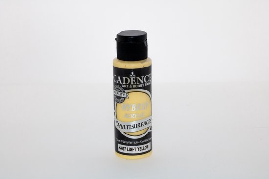 Cadence Hybrid Acrylverf 70 ml Light Yellow | bol