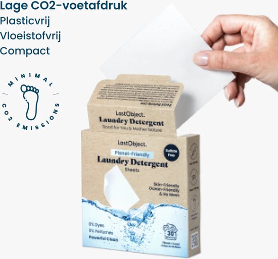 LastObject Wasmiddeldoekjes 30 Stuks Sensitive | Parfumvrij | Wasstrips ...