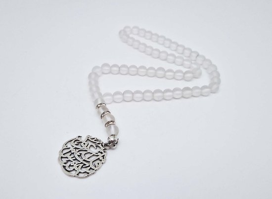 Natuurstenen Autohanger "Selenite"- Met metalen hanger "Qul aeuidh ...