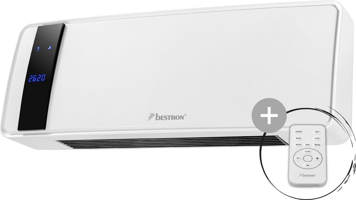 Bestron AWH2000 Elektrische Verwarming - Met GS keurmerk Extra Veilig ...