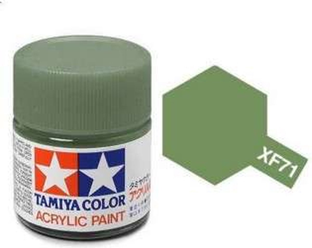 Tamiya XF-71 Cockpit Green - Mat - Acryl - Pot de Peinture 23ml | bol.com