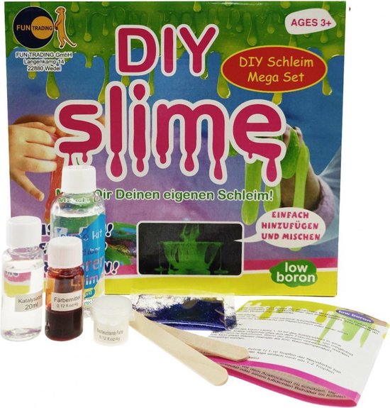 DIY MEGA set slijm maken - Zelf slijm maken - Slijm pakket - Slijm ...