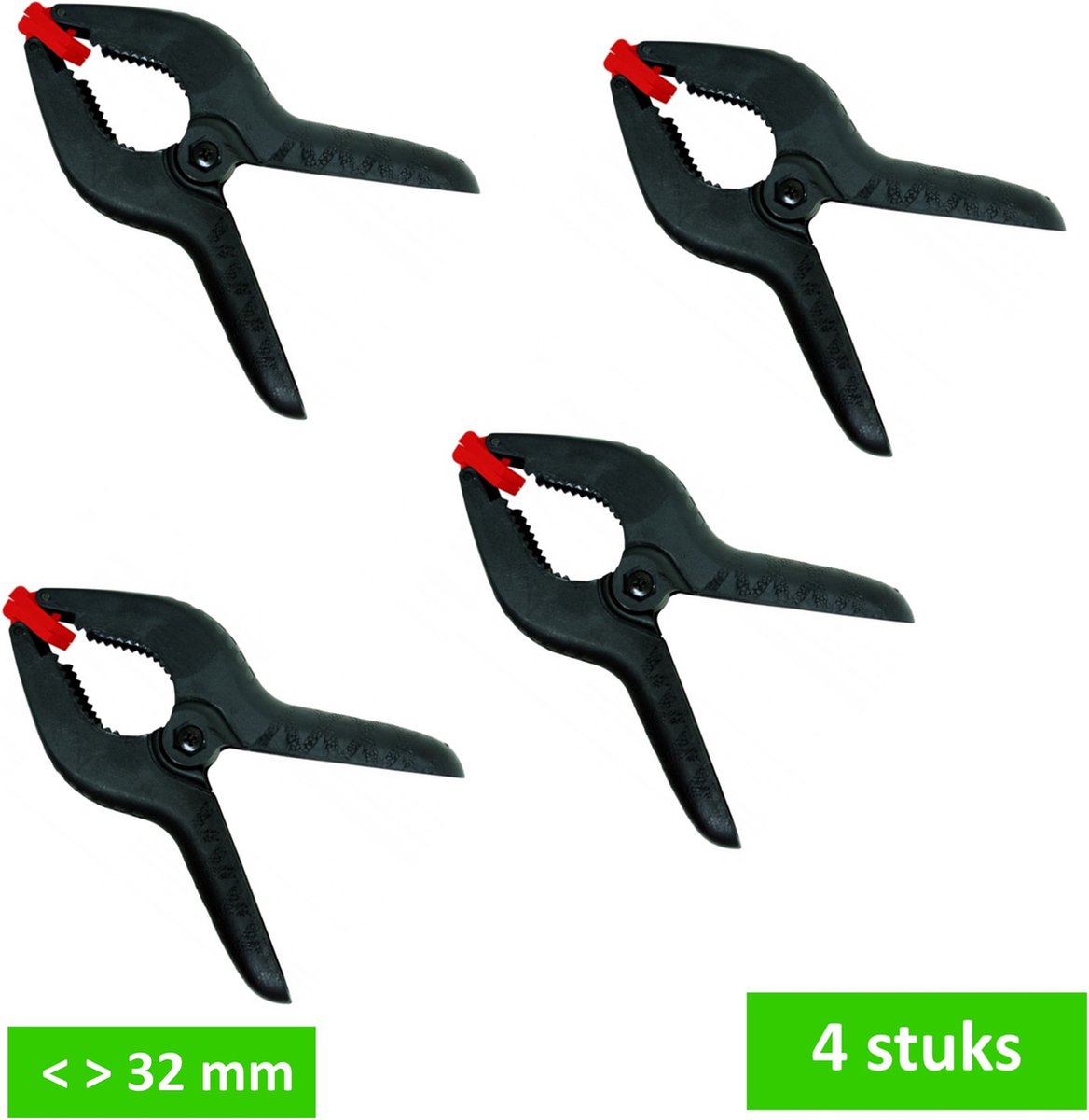 Steelwood Snelklem - Lijmklem - 120 x 32 mm - Zéér sterk - 4 stuks | bol