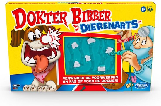 Hasbro Gaming Dokter Bibber Dierenarts | Games | bol