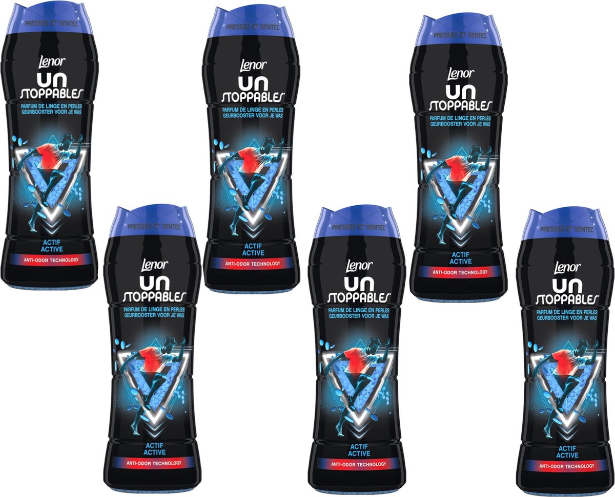Lenor Unstoppables Active - Value Pack 90 lessives - Booster de Parfum | bol.com