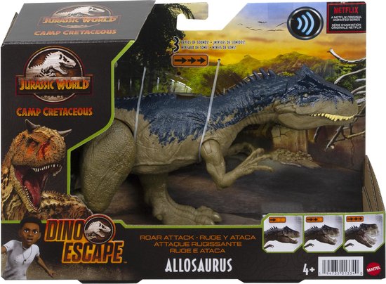 Jurassic World - Allosaurus Sound Attack - Actiefiguren | bol.com