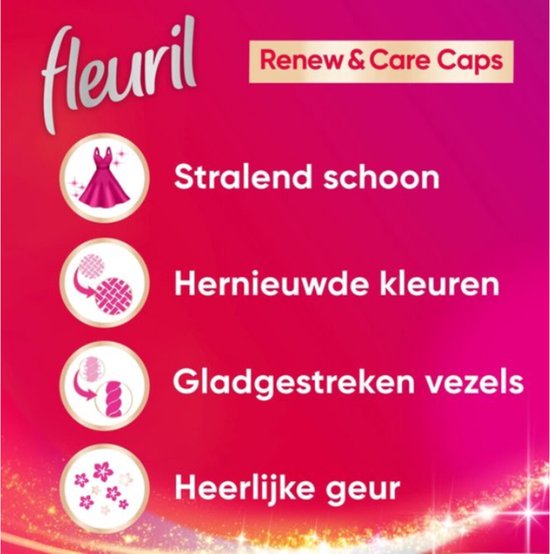 Fleuril Wasmiddelcapsules Color Caps 12 stuks | bol.com