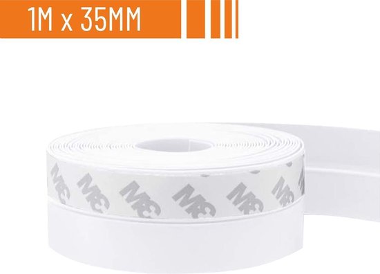 Simple Fix Tochtstrip - Wit 35mm x 1 Meter - Tochtstrips voor Deuren ...