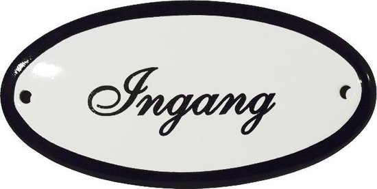 Deurbord Ingang | bol