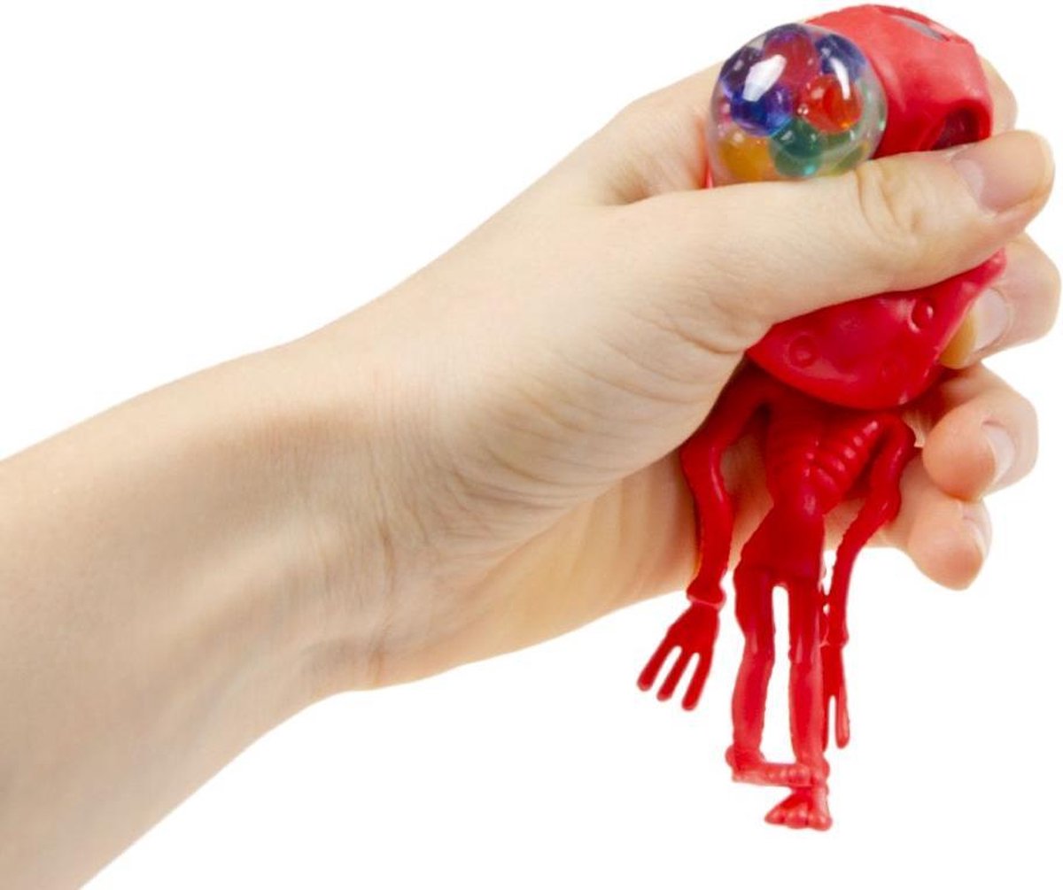 Alien Mesh ball met kleine balletjes ruimtewezen 20 stuks ...