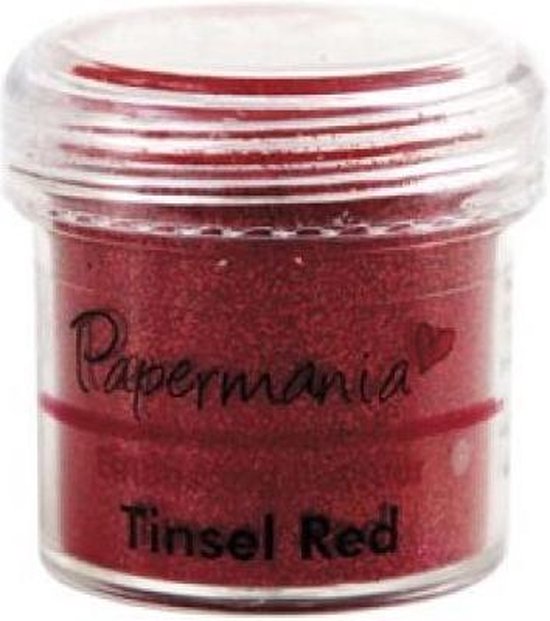 Embossing Powder (1oz) - Tinsel Red | bol.com