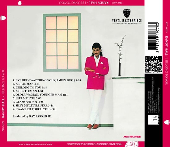 Randy Hall - I Belong To You (CD), Randy Hall | CD (album) | Muziek ...