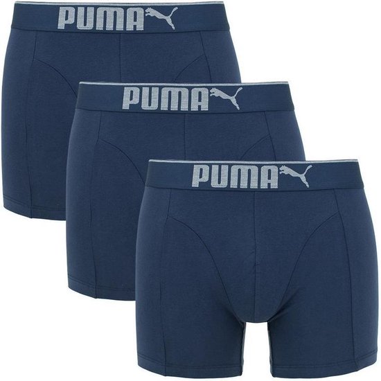 PUMA Lifestyle Sueded Cotton Boxer 3P Box Heren - S | bol.com