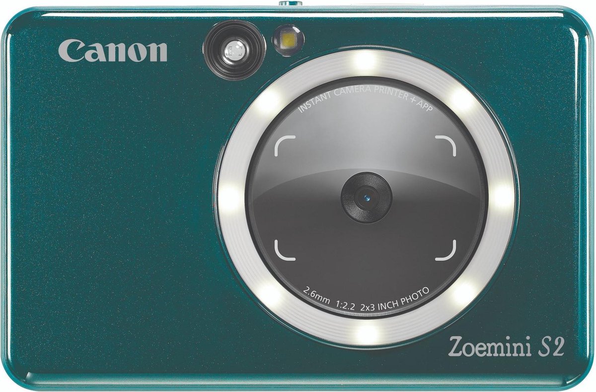 Canon Zoemini S2 - Instant camera - Petrol | bol.com