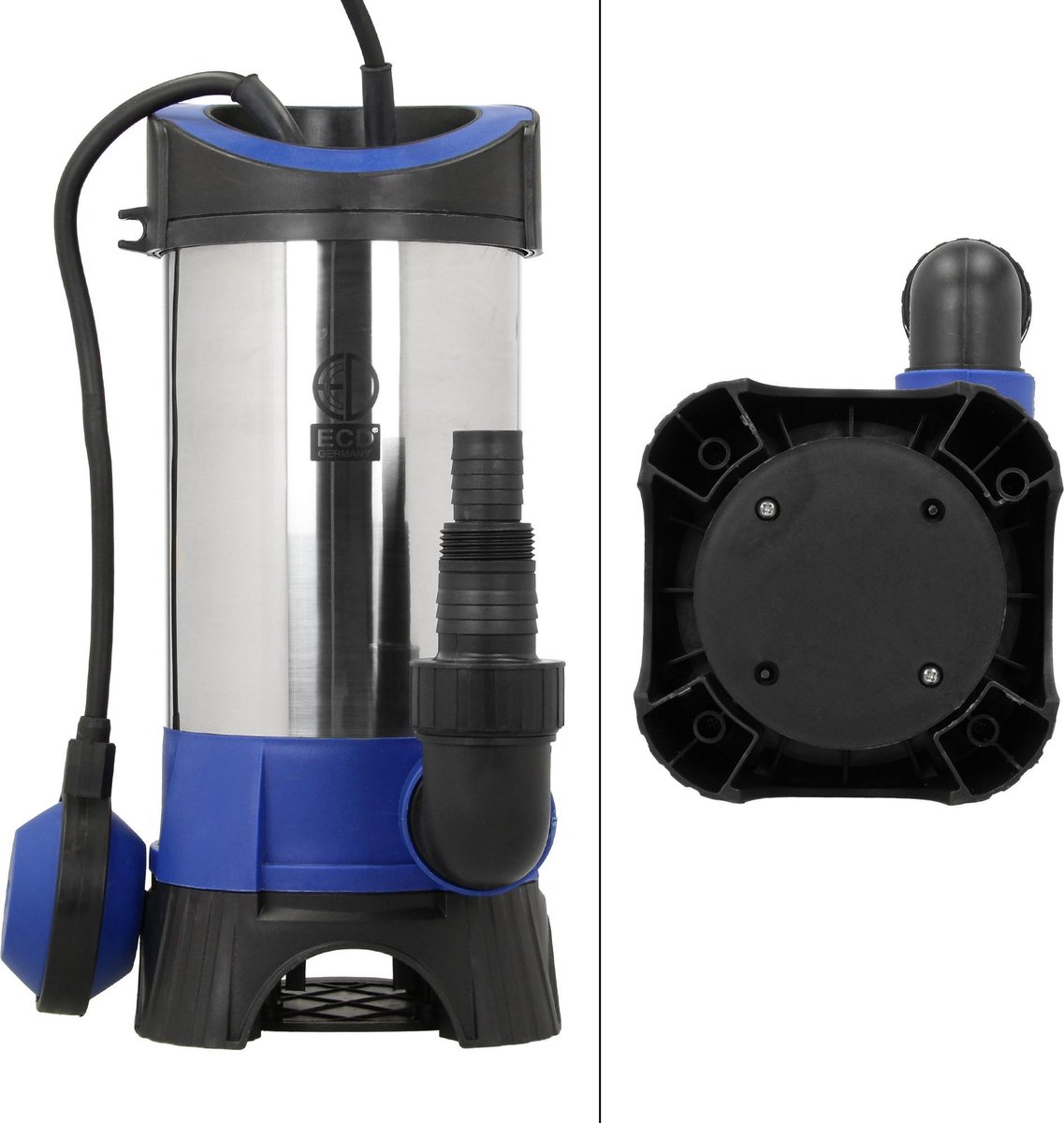 Vuilwaterpomp met vlotterschakelaar, 1100W, gemaakt van PVC | bol.com