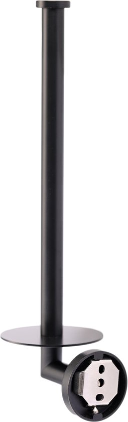 Reserverolhouder Zwart - voor 2 rollen - Rolhouder - Hangend ...