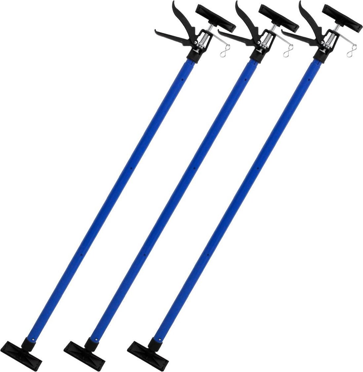 ECD Germany Plafondsteun set van 3 1,15m-2,90m, tot 30kg, telescopische ...