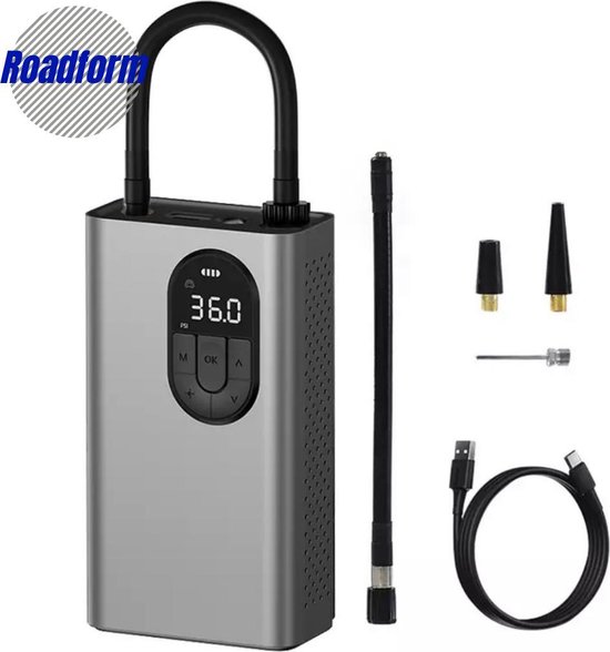 Roadform™ Draagbare Compressor || Elektrische Bandenpomp || Mobiele Luchtcompressor ||... | bol
