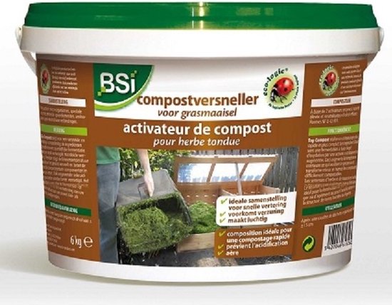 BSI - Compostversneller voor grasmaaisel - Voorkomt het rotten van het ...
