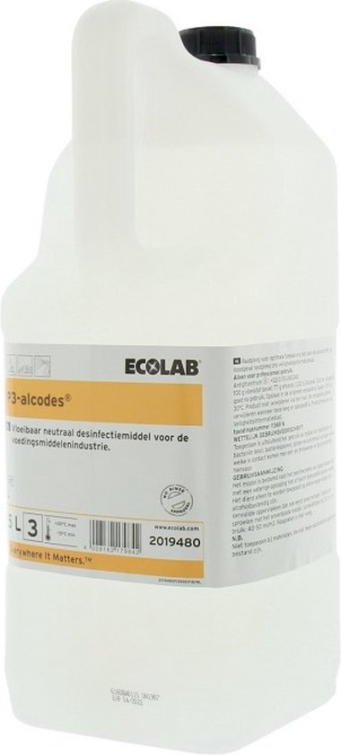 EcoLab Alcodes oppervlakte desinfect 5000ml | bol.com