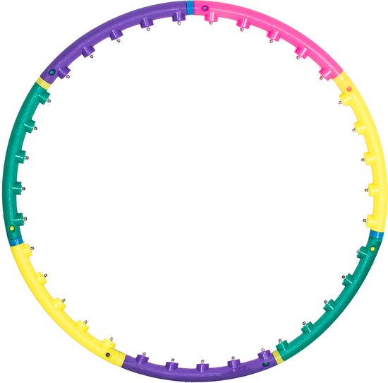 Springos Fitness Hoelahoep | Fitness Hoepel | Sport Hoepel | 35 Ballen ...