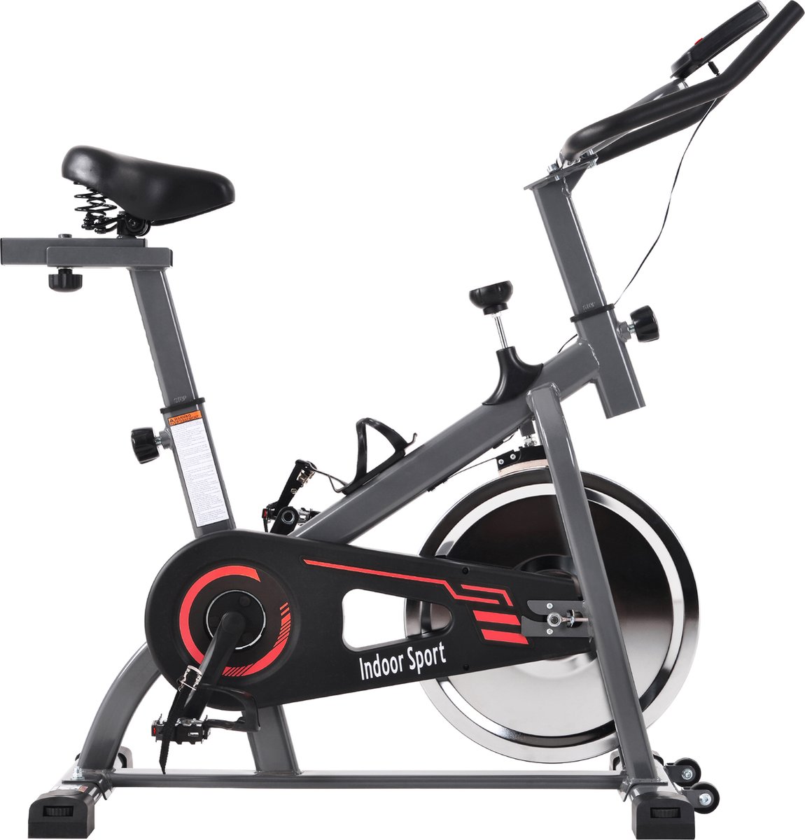 Merax Indoorfietsen BO-EBRB-001 - Indoor Cycling Hometrainer ...