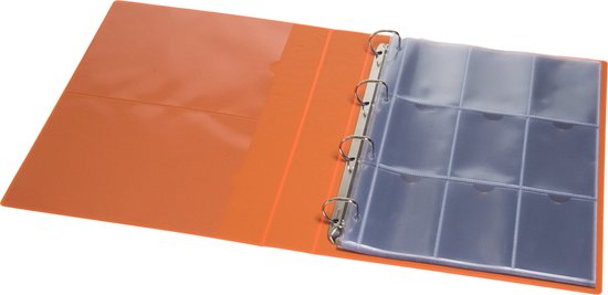 Verzamelmap Deluxe voor speelkaarten en tradingcards - 10 Insteekhoezen ...