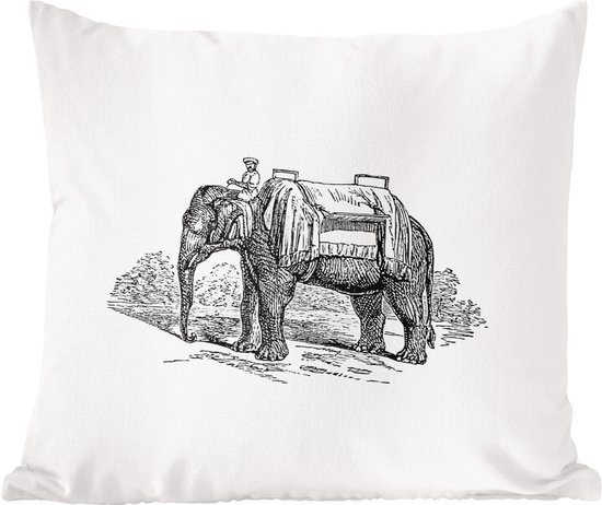 Vintage - Olifant - Man - Wit | bol.com