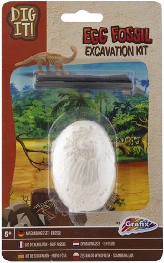 Fossil Excavation kit Dinosaur fossil | bol