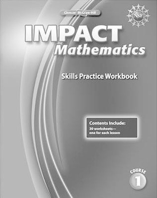 Impact Mathematics, Course 1, Skills Practice Workbook | 9780078911668 ...