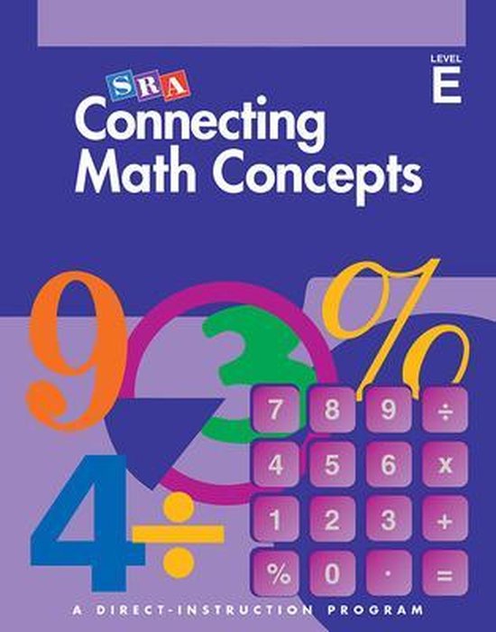 Connecting Math Concepts - Textbook - Level E | 9780026846936 ...