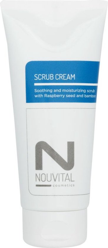 Nouvital- Scrub cream - 100 Ml - Hypoallergeen - Gezichtsreiniging ...