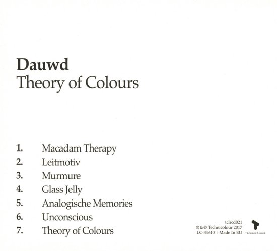 Dauwd - Theory Of Colours (CD), Dauwd | Muziek | bol