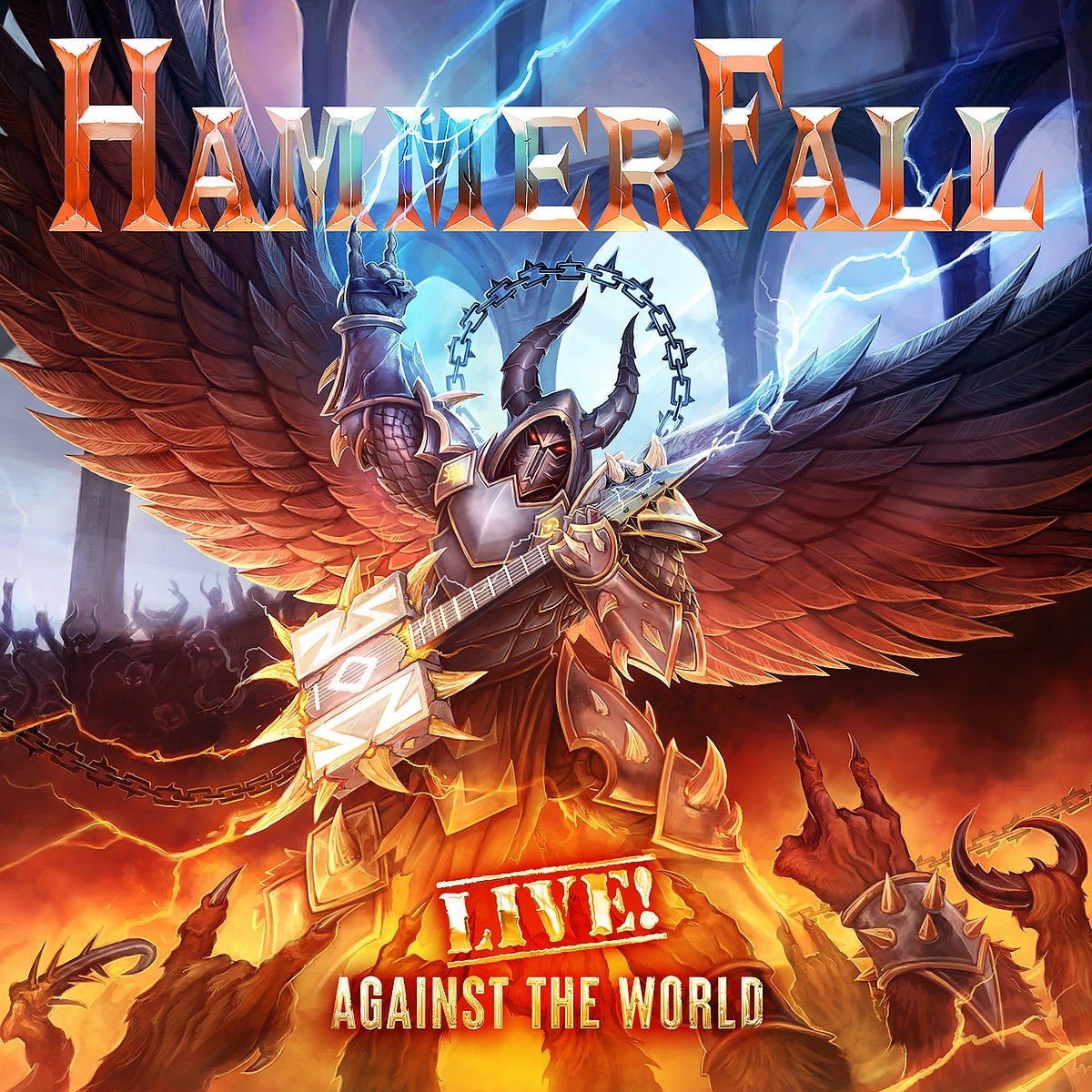 Hammerfall - Live Against The World (3 CD), Hammerfall | CD (album ...