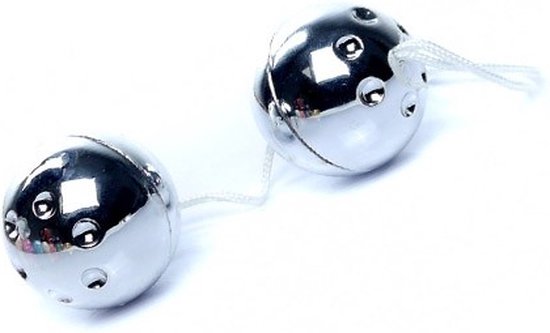 Nooitmeersaai - Ben Wa Ballen / Geisha Ballen zilver – 32 mm | bol.com