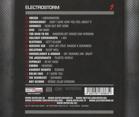 Various Artists - Electrostorm, Vol. 8 (CD), various artists | CD ...