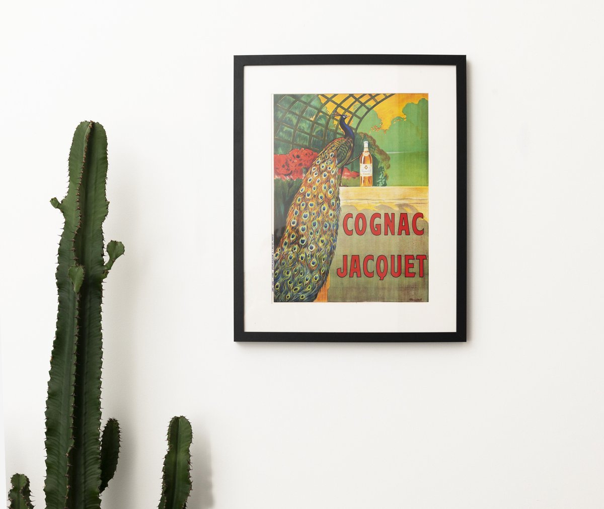 Vintage Poster Cognac Jacquet - A3 - 40x30 cm - Art Nouveau - Retro ...