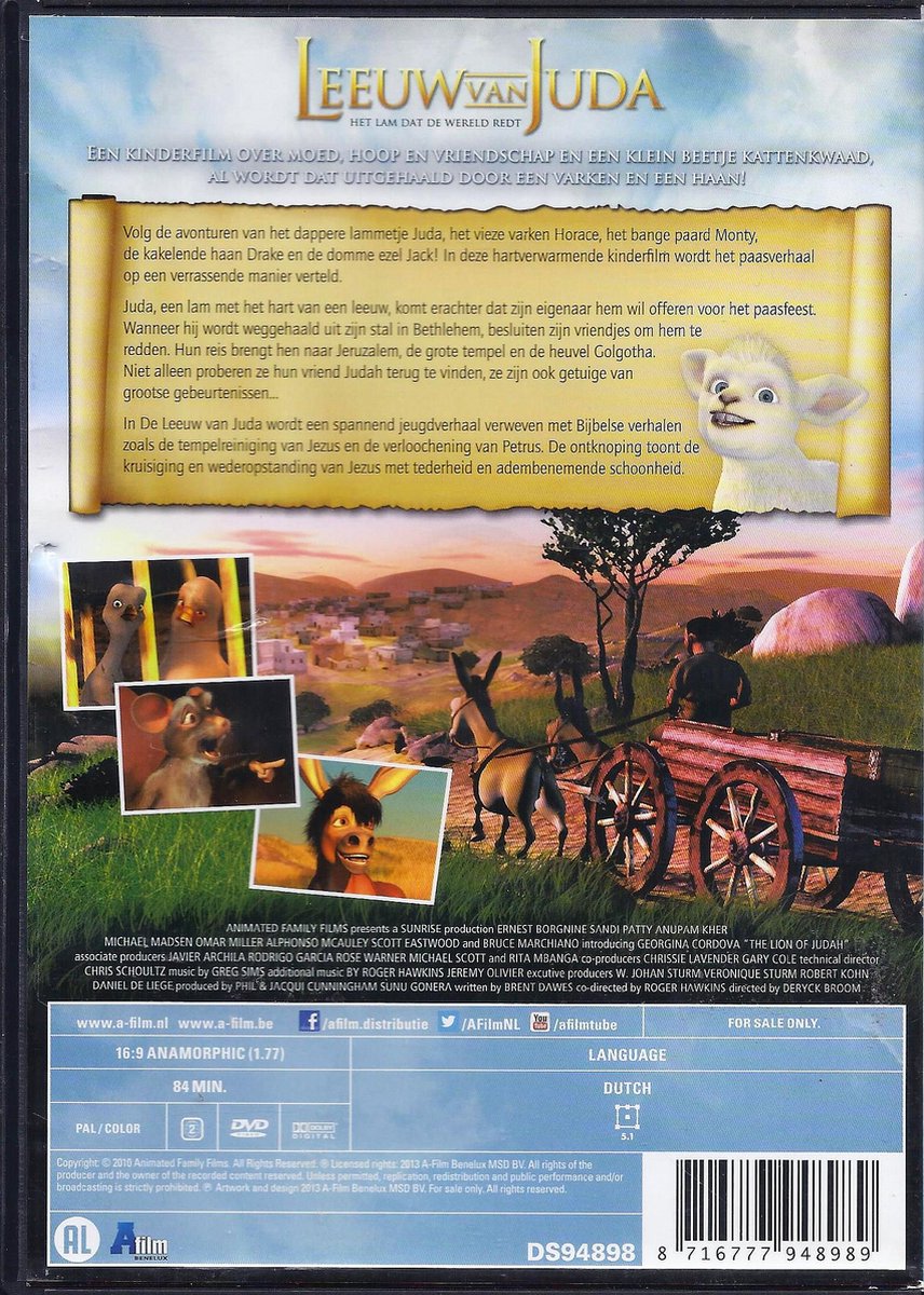 Leeuw Van Juda (Dvd) | Dvd's | bol