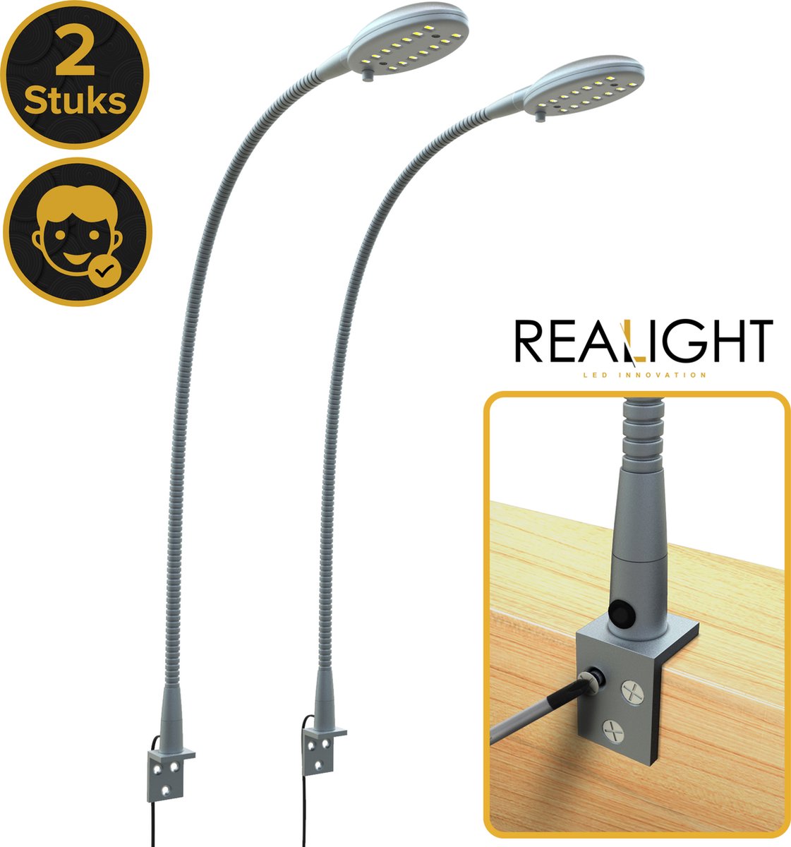 Realight Kinderlamp Bed - Bedlampjes leeslampjes - Slaapkamer Leeslamp ...