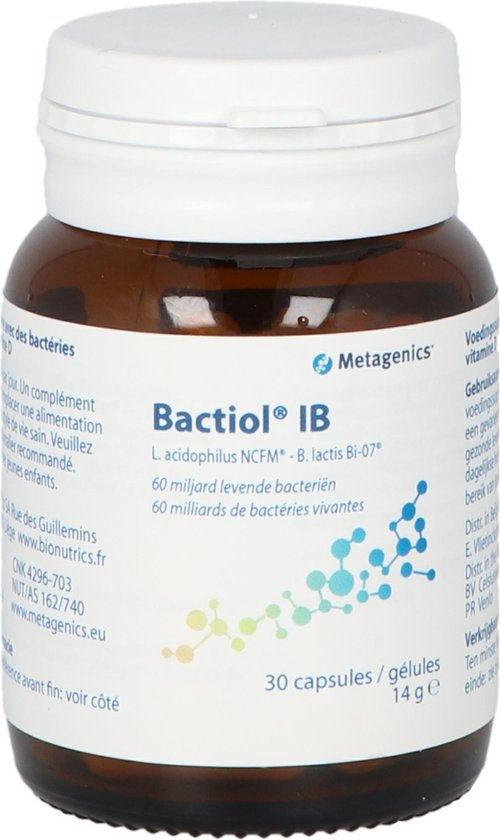 Metagenics Bactiol IB - 30 capsules | bol