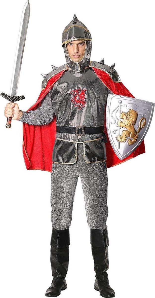 Widmann - Middeleeuwse & Renaissance Strijders Kostuum - Ridder Graniet ...