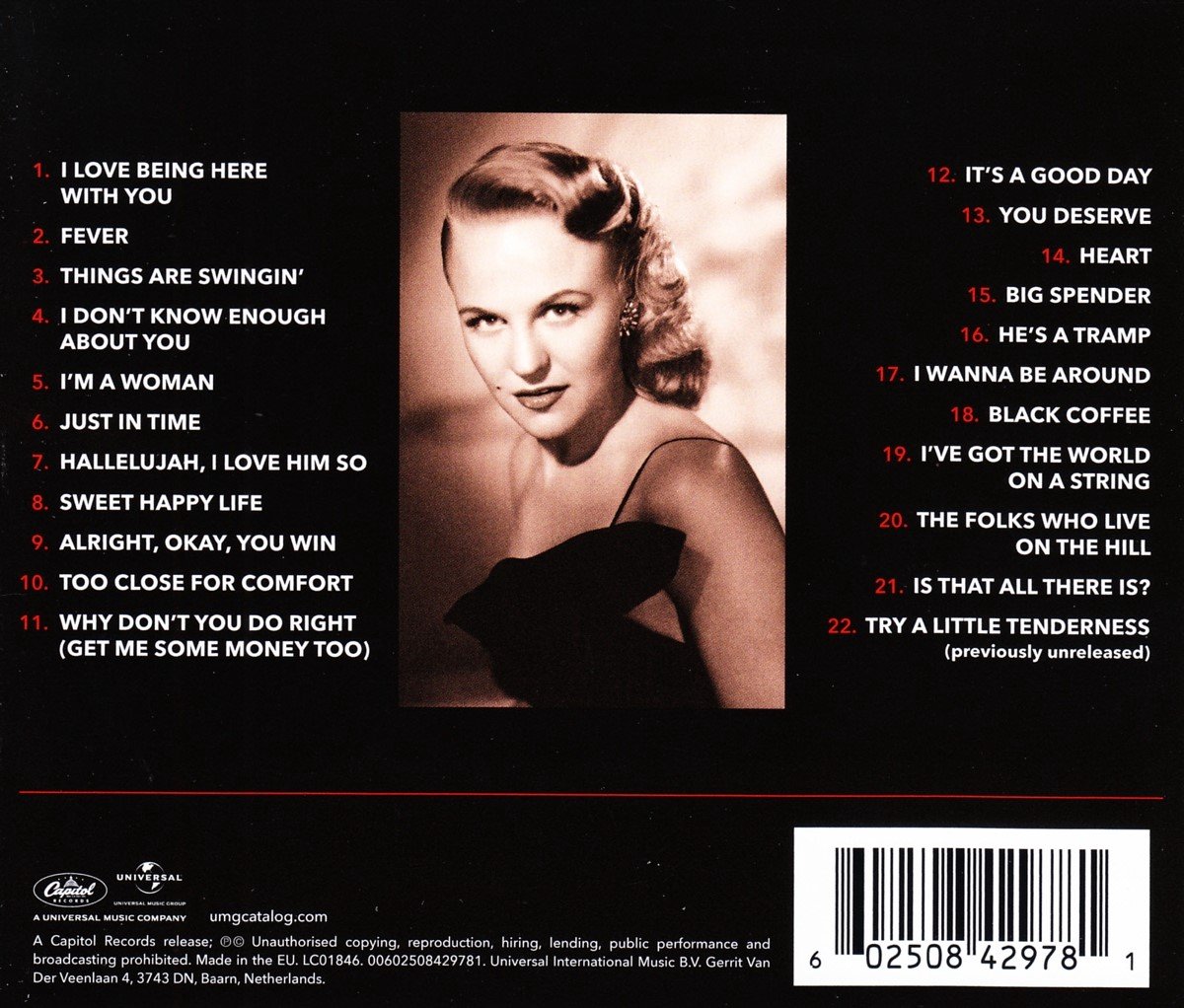 Peggy Lee - Ultimate Peggy Lee (CD), Peggy Lee | CD (album) | Muziek | bol