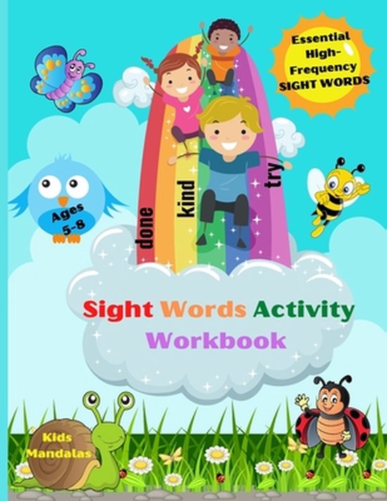 Amazing Sight Words Activity Book for Kids, LEP Coloring Books ...