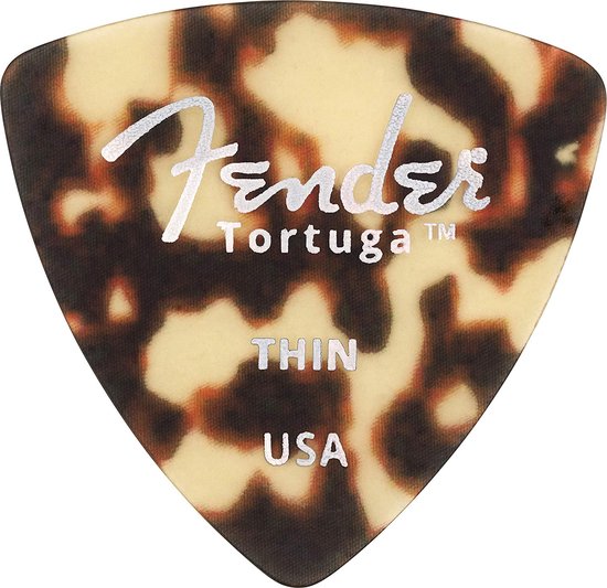 Fender Tortuga 346 plectrum 6-pack Thin | bol.com