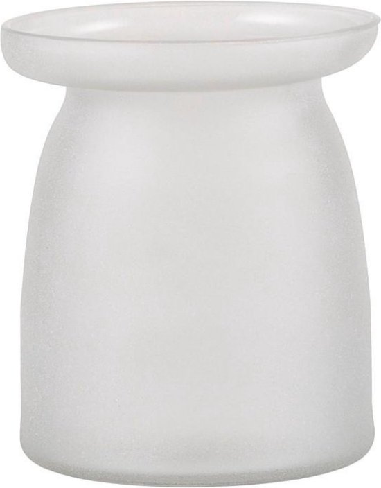 Zakkia Glazen Vaas Bulb Collar Frost - Handgemaakt - Duurzaam - Ø 9cm ...