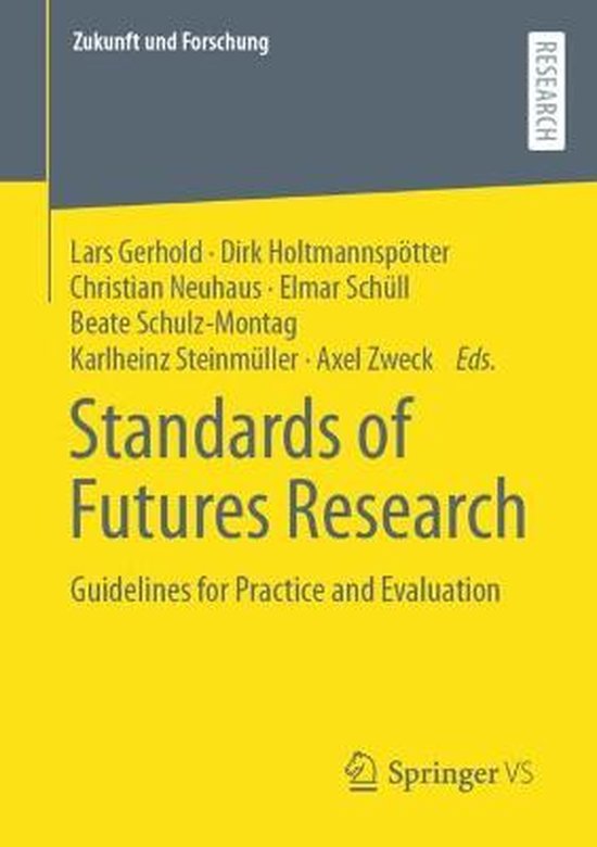 Zukunft und Forschung- Standards of Futures Research | 9783658358051 ...