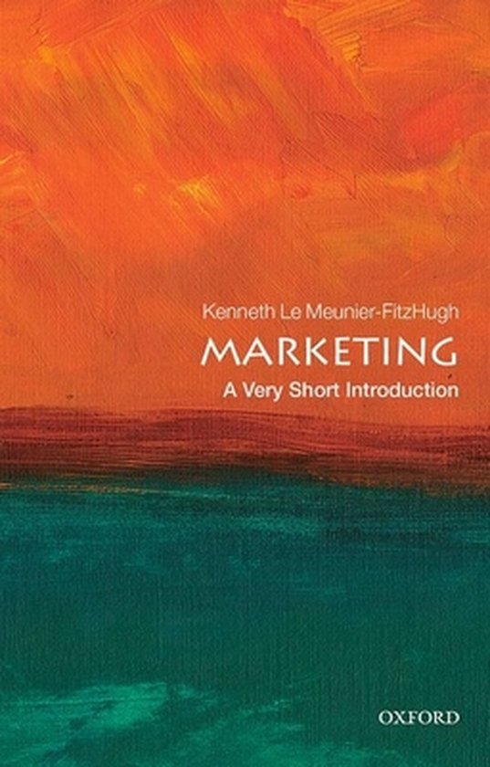 Marketing: A Very Short Introduction | 9780198827337 | Kenneth Le ...